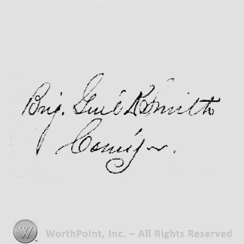 Mark with Signature: Andrew Jackson Smith. | #591057