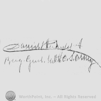 Mark with Signature: Daniel Ruggles. | #591072