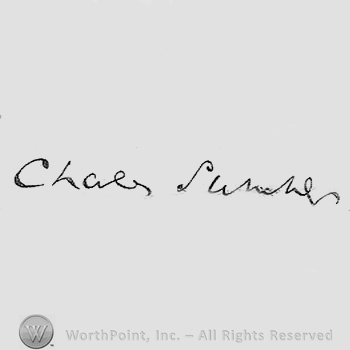 Mark with Signature: Charles Sumner. | #591080