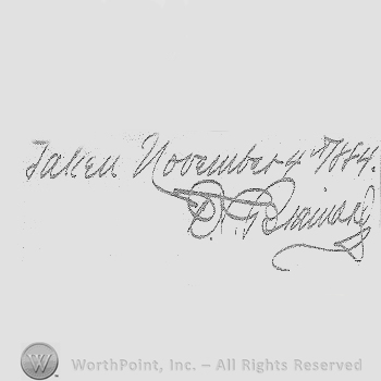 Mark with Signature: David L. Brainard. | #591130