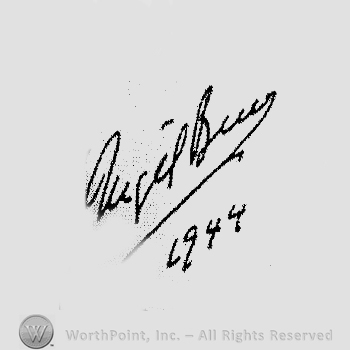 Mark with Signature: Nigel Bruce. | #591171