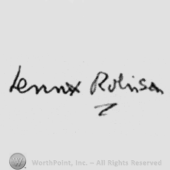 Mark with Signature: Lennox Robinson. | #591178