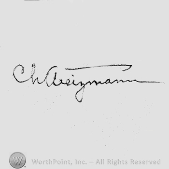 Mark with Signature: Chaim Weizmann. | #591186
