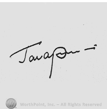 Mark with Signature: Yuri Gagarin. | #591195