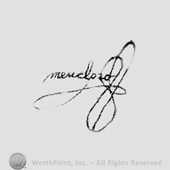 Mark with Signature: Antonio de Mendoza. | #591228