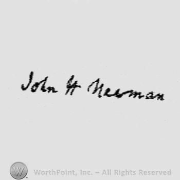 Mark with Signature: John H. Newman. | #591249