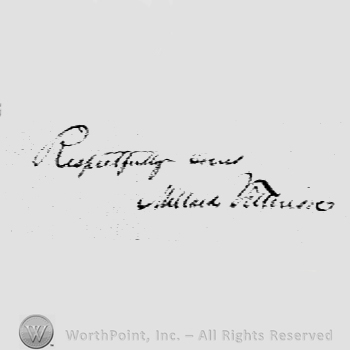 Mark with Signature: Millard Fillmore. | #591294