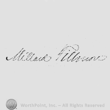 Mark with Signature: Millard Fillmore. | #591297