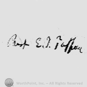 Mark with Signature: Eli Todd Tappan. | #591316