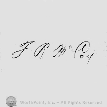 Mark with Signature: Frank Ross McCoy. | #591359