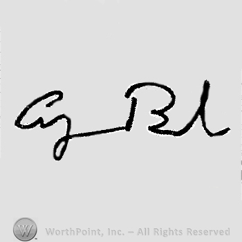Mark with Signature: George Walker Bush. | #591387