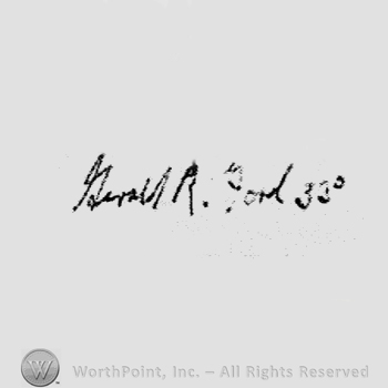 Mark with Signature: Gerald Rudolph Ford Jr. . | #591403