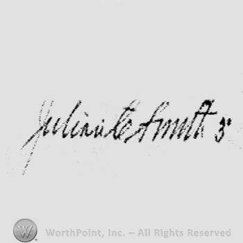 Mark with Signature: Julian C. Smith. | #591406
