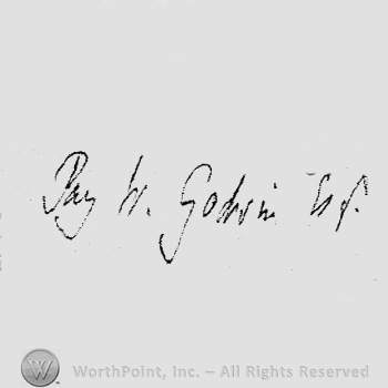 Mark with Signature: William Godwin. | #591439