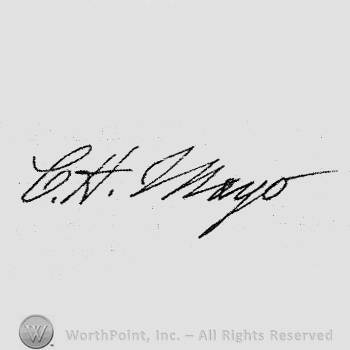 Mark with Signature: Charles Horace Mayo. | #591452