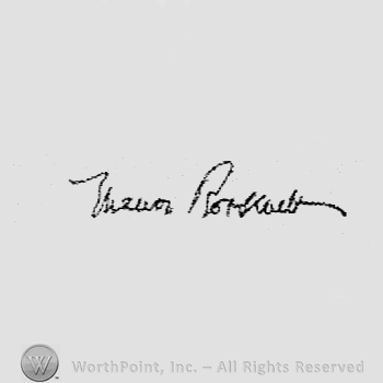Mark with Signature: Eleanor Roosevelt. | #591517