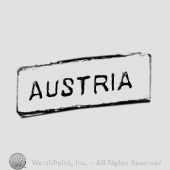 Mark with Word "AUSTRIA" written inside a | #592726