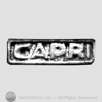 Mark with Word "CAPRI" written inside a | #592780