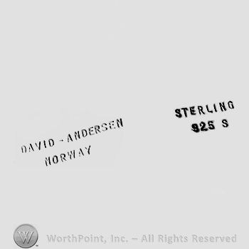 Mark with Words "DAVID-ANDERSEN/NORWAY/STERLING | #592788