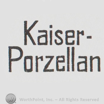 Kaiser Porzellan Stempel