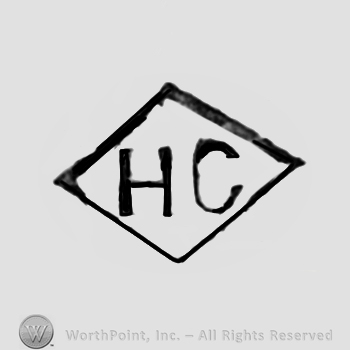Mark with Letters "HC" written inside a diamond . | #592844
