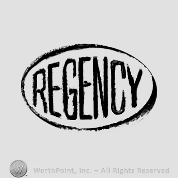 Mark with Word "REGENCY" written inside an oval | #592971