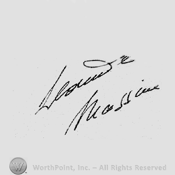 Mark with Signature: Leonide Massine. | #593138