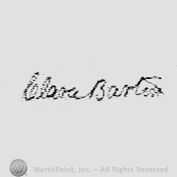 Mark with Signature: Clara Barton. | #593148