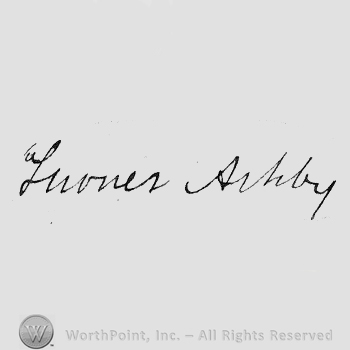 Mark with Signature: Turner Ashby. | #593169
