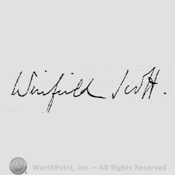 Mark with Signature: Winfield Scott. | #593174