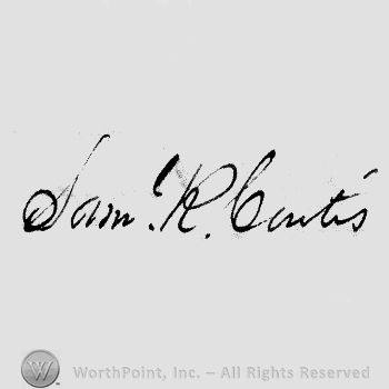 Mark with Signature: Samuel R. Curtis. | #593180