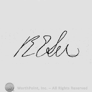 Mark with Signature: Robert Edward Lee. | #593192
