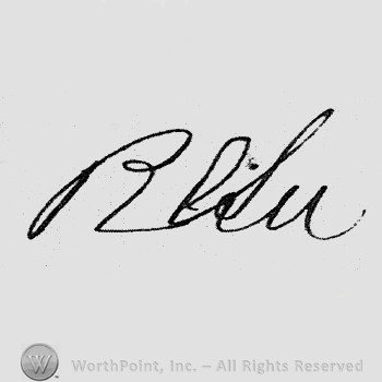 Mark with Signature: Robert Edward Lee. | #593200