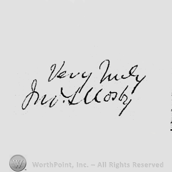 Mark with Signature: John S. Mosby. | #593209