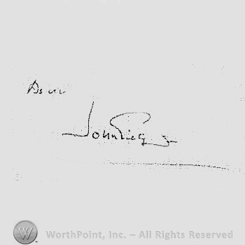 Mark with Signature: John Gielgud. | #593278