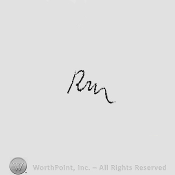 Mark with Signature: Rene Magritte. | #593310