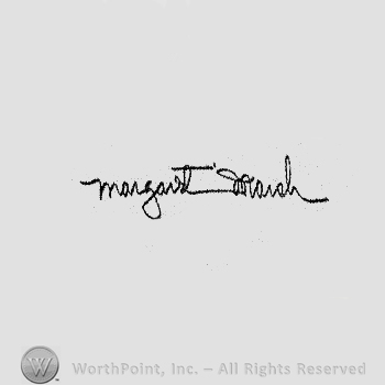 Mark with Signature: Margaret Mitchell. | #593316