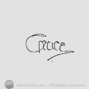 Mark with Signature: Princess Grace. | #593317