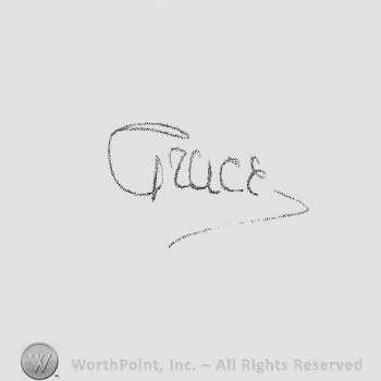 Mark with Signature: Princess Grace. | #593318