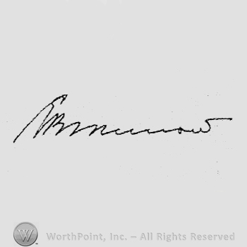 Mark with Signature: Edward R. Murrow. | #593321