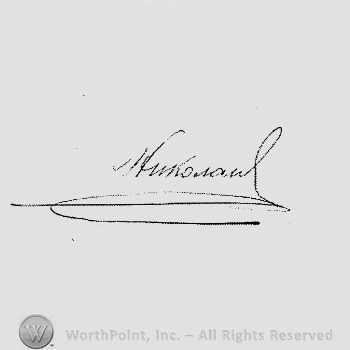 Mark with Signature: Nicholas II. | #593335