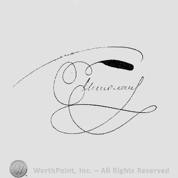 Mark with Signature: Nicholas I. | #593336