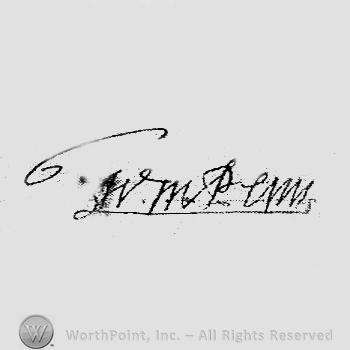 Mark with Signature: William Penn. | #593341