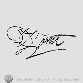 Mark with Signature: David Porter. | #593350