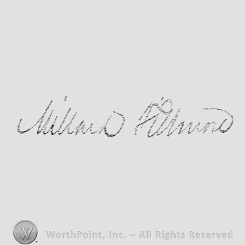 Mark with Signature: Millard Fillmore. | #593366