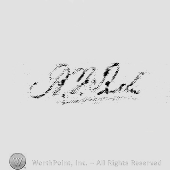 Mark with Signature: Benjamin Franklin Butler . | #593372
