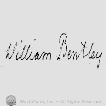 Mark with Signature: William Bentley. | #593377