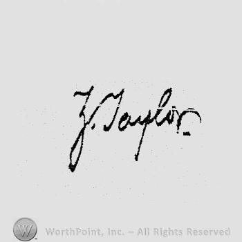 Mark with Signature: Zachary Taylor. | #593412