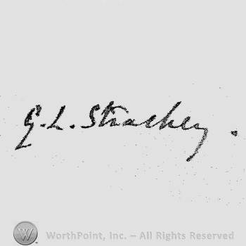 Mark with Signature: Giles Lytton Strachey. | #593486