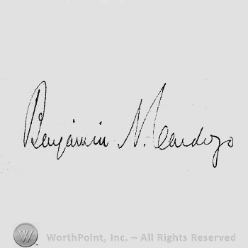 Mark with Signature: Benjamin Cardozo. | #593491